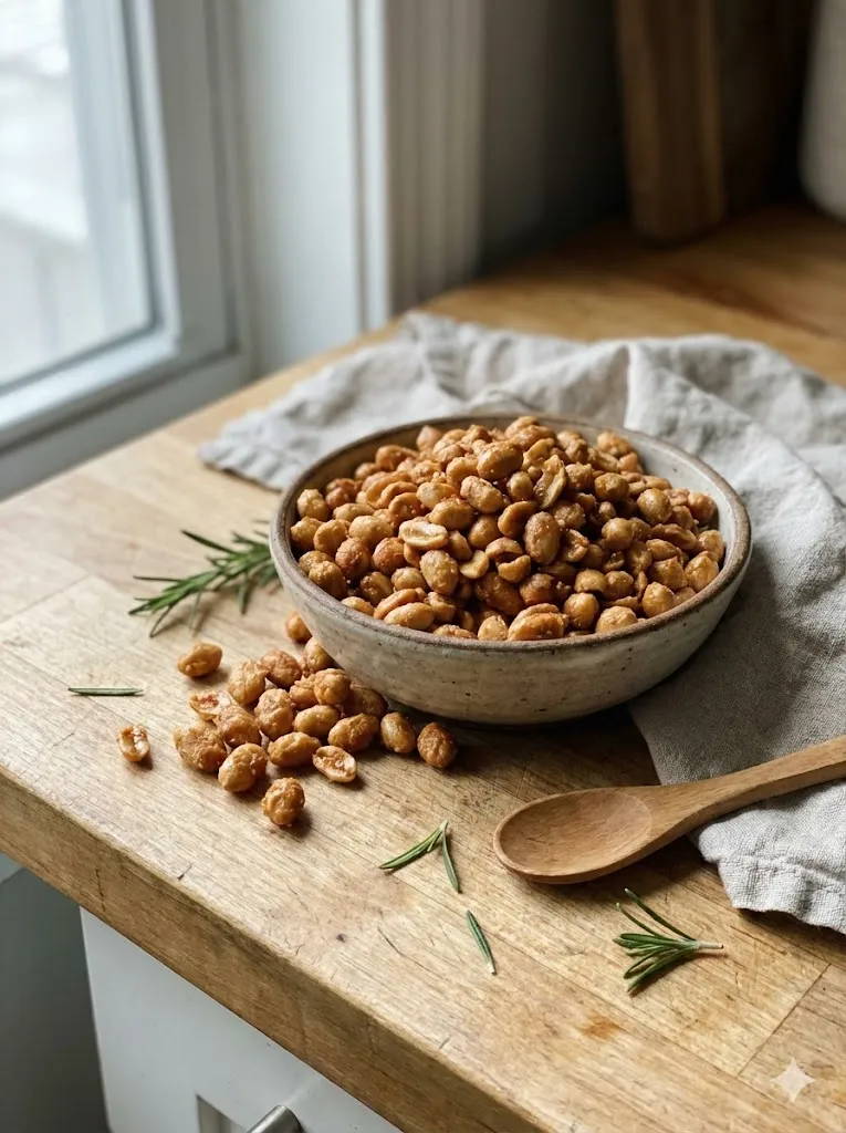Caramelized Peanuts Recipe Sweet & Salty Crunch!